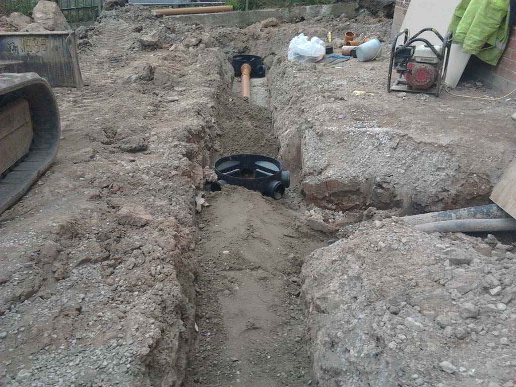 Plot Drainage - Kingsmead